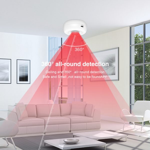 360° WiFi Ceiling PIR Motion Alarm Sensor - Enerna IoTech Co., Limited.